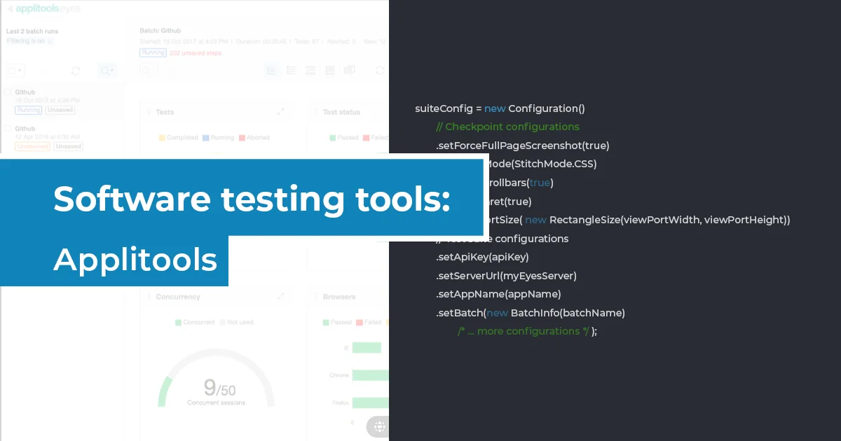 Applitools Automated Visual Testing Tool Review Msgtestersk 5555