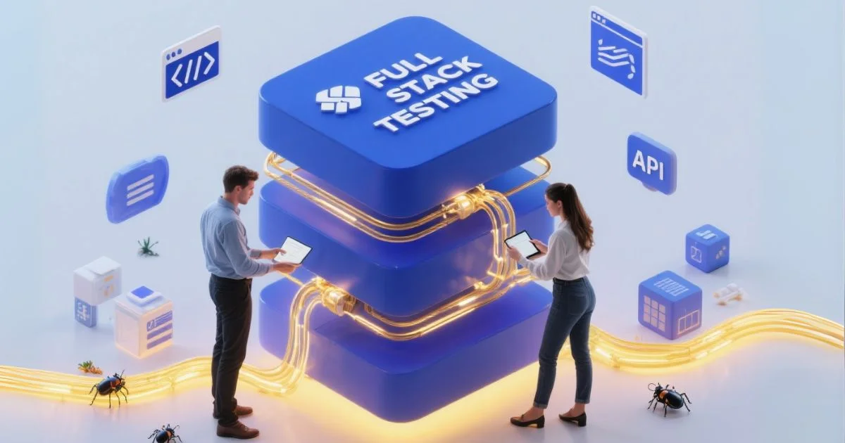 Full stack testing: Objav dôležitosť fullstack testovania v IT